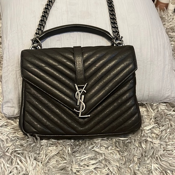 Yves Saint Laurent | Bags | Yves Saint Laurent Medium Chevron College ...